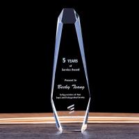China Wholesale Customization Laser Carving Crystal Trophy Modern Creative Souvenir Crystal Trophy for sale