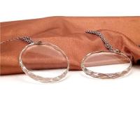 China K9 Crystal Blank Hanging Ornaments Oval Clear Glass Ornament Blanks Crystal For Christmas Decoration for sale