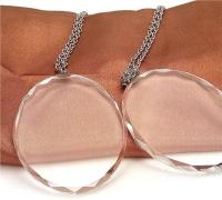 China K9 Crystal Blank Hanging Ornaments Oval Clear Glass Ornament Blanks Crystal For Christmas Decoration for sale