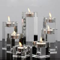 China Honor Of Crystal Wholesale Cheap Lighting Crystal Unity Votive Candleholder Diamond Crystal Glass Candle Holder for sale