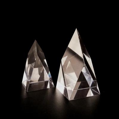 China Honor Of Crystal New Design Custom Luxury Optical Blank Crystal Diamond Award Plaque Crystal for sale