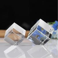 China Wholesales Blank K9 Crystal Cube For 3d Laser Engraving for sale