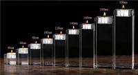 China Wholesale Tealight Candle Holder Home Goods Wedding Party K9 Crystal for sale