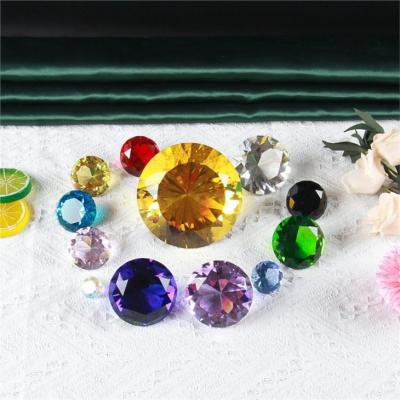 China K9 Crystal Diamond Wedding Decorations Can Be Craved 50mm for sale