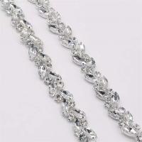 China Crystal Rhinestone Chain Ab Color And Clear Color for sale