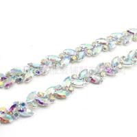 China Crystal Rhinestone Chain Ab Color And Clear Color for sale
