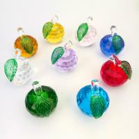 China K9 Crystal Gift 50mm Crystal Apple For Dectoration for sale
