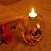China Wholesale Diameter 10cm Round Hanging Round Shape Glass T for sale