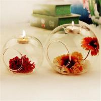 China Wholesale Diameter 10cm Round Hanging Round Shape Glass T for sale