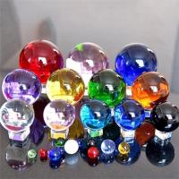 China K9 Clear Crystal Balls Lensball Magic Bola De Cristal 30-... for sale