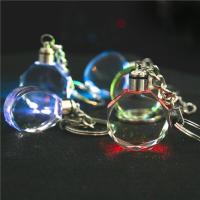 China Diffrent Shapes Of Crystal Keychain With 3d Laser Engravi... for sale