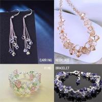 China Jewelry Making Diy Loose 8 Mm 32 Faceted Spacer Crystal B... for sale