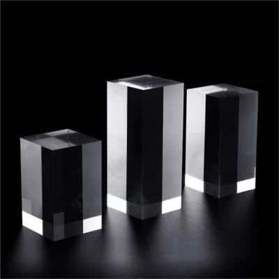 China Top Quality K9 Crystal Cube 3d Laser Blank Crystal Cube for sale