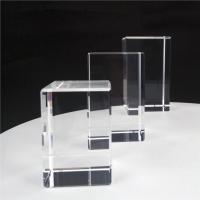 China Top Quality K9 Crystal Cube 3d Laser Blank Crystal Cube for sale