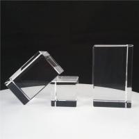 China Top Quality K9 Crystal Cube 3d Laser Blank Crystal Cube for sale