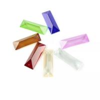 China Hot Sales 20pcs/lot , 22X93m Crystal Prism Pendant In 2 Hole ,Crystal Chandelier Part Pendant Prism Drop Home Decoration for sale