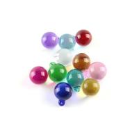 China High Quality 30mm Dark Green Smooth Hanging Crystal Ball For Decoration for sale