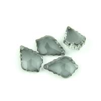 China Mix Color Home Decoration Feng Shui 38 Mm Maple Leaf Lamps Glass Crystal Chandelier Parts Lighting Accessories Crystal Pendants for sale