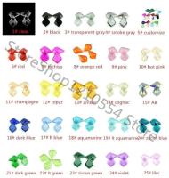 China Fashionable And Salable Crystal Maple Leaf Pendants Used For Interior Decoration for sale