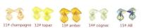China Fashionable And Salable Crystal Maple Leaf Pendants Used For Interior Decoration for sale