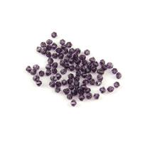 China Salable Violet Crystal Parts And Crystal Bicone Beads for sale