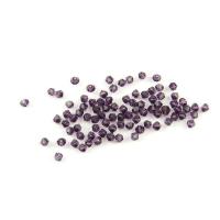 China Salable Violet Crystal Parts And Crystal Bicone Beads for sale