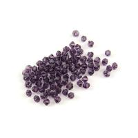 China Salable Violet Crystal Parts And Crystal Bicone Beads for sale