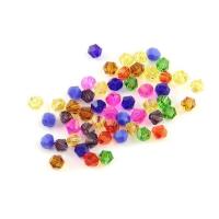 China Hot Sales Mixed Color Crystal Bicone Beads For Jewelry Making for sale