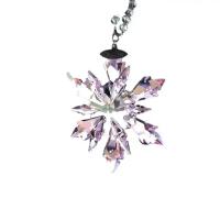 China Honor Of Crystal High Quality Car Hanging Ornaments Crystal Snow Pendant Crystal Pendant Wholesale for sale