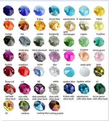 China 2 Holes 14mm Octagonal Beads for sale