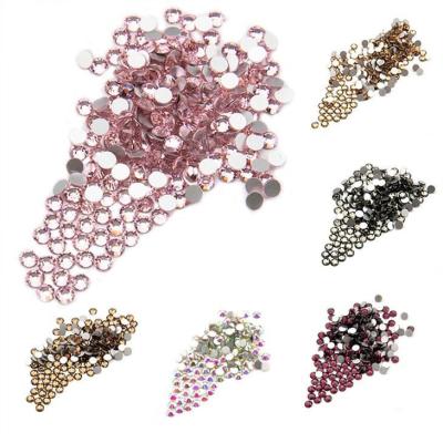 China Factory Direct Glass Non Hotfix Crystal Rhinestone for Wholesale (FB-SS16/Orange AB) for sale