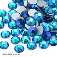 China Ss3/Ss4/Ss5/Ss6 Loose Round Aquamarian Colour Ss20 Non Hot Fix Crystal Flatback Rhinestone for sale