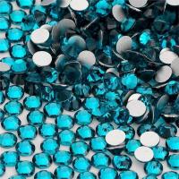 China Ss3/Ss4/Ss5/Ss6 Loose Round Aquamarian Colour Ss20 Non Hot Fix Crystal Flatback Rhinestone for sale