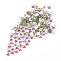 China Hot Selling Wholesale Multi Color Flat Back Hot Fixed Hig... for sale