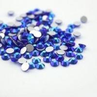 China Popular Low Prices Blue Non-Hot Fix Rhinestones Made Of C... for sale