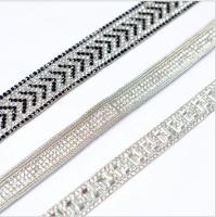 China Hot Selling Clear Rhinestone Chain Jewelry Making For Tra... for sale