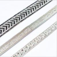 China Hot Selling Clear Rhinestone Chain Jewelry Making For Tra... for sale