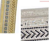 China Hot Selling Clear Rhinestone Chain Jewelry Making For Tra... for sale