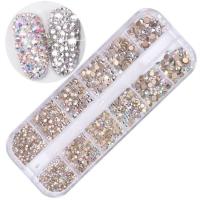 China Multicolor Flatback Hotfix Nail Art Crystal Rhinestones S... for sale