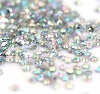 China High Quality Mix Size Hot Fix Crystal Flat Back Glass Cry for sale