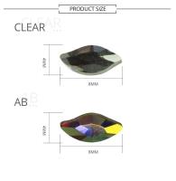 China New Designs Mixed Nail Art Decals Crystal Nails Art Rhine... for sale