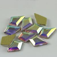 China Arrow-Shaped Magic AB/Clear Color Stones For Clothes Nail... for sale