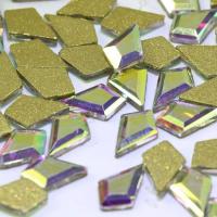 China Arrow-Shaped Magic AB/Clear Color Stones For Clothes Nail... for sale