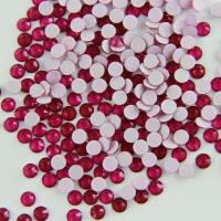 China Charming Luminous Purple Non Hotfix Rhinestones for sale