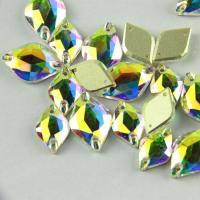 China Lemon Glass Rhinestone Claw Setting Crystals for sale