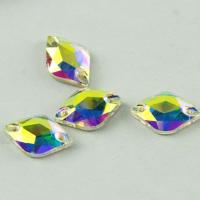 China Lemon Glass Rhinestone Claw Setting Crystals for sale
