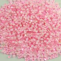 China Luminous Non Hotfix Crystal Pink Nail Neon Rhinestone for sale