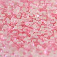China Luminous Non Hotfix Crystal Pink Nail Neon Rhinestone for sale