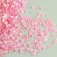 China Luminous Non Hotfix Crystal Pink Nail Neon Rhinestone for sale