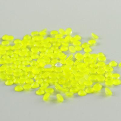 China Fluorescent Crystal Yellow Stones for sale